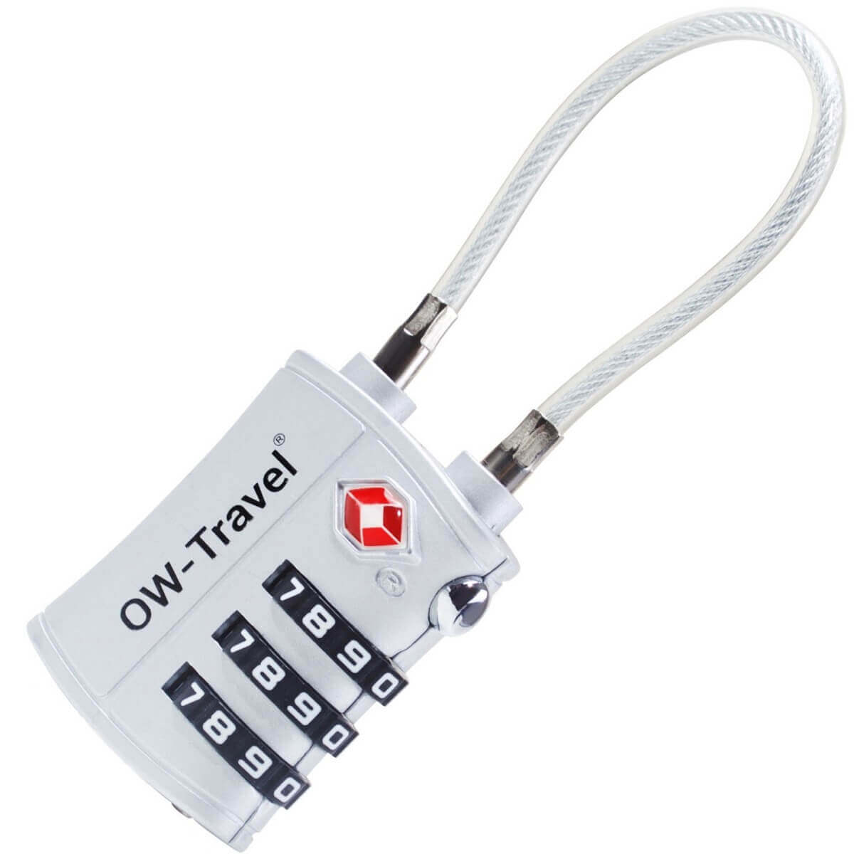 TSA 3 Digit Travel Locks with Cable – OW-TRAVEL